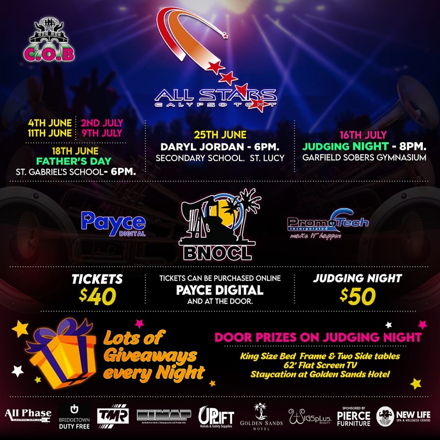 ALL STARS CALYPSO TENT 2023 – Ticket Nation